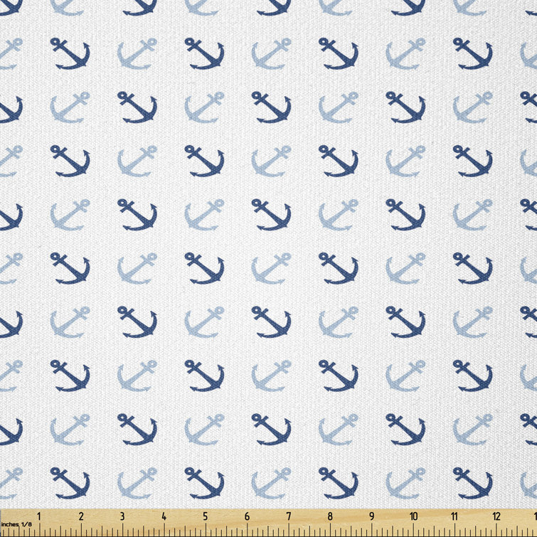 East Urban Home Ciara-Lee Maritime Ocean Aquatic Multi-Purpose Fabric | Wayfair.co.uk